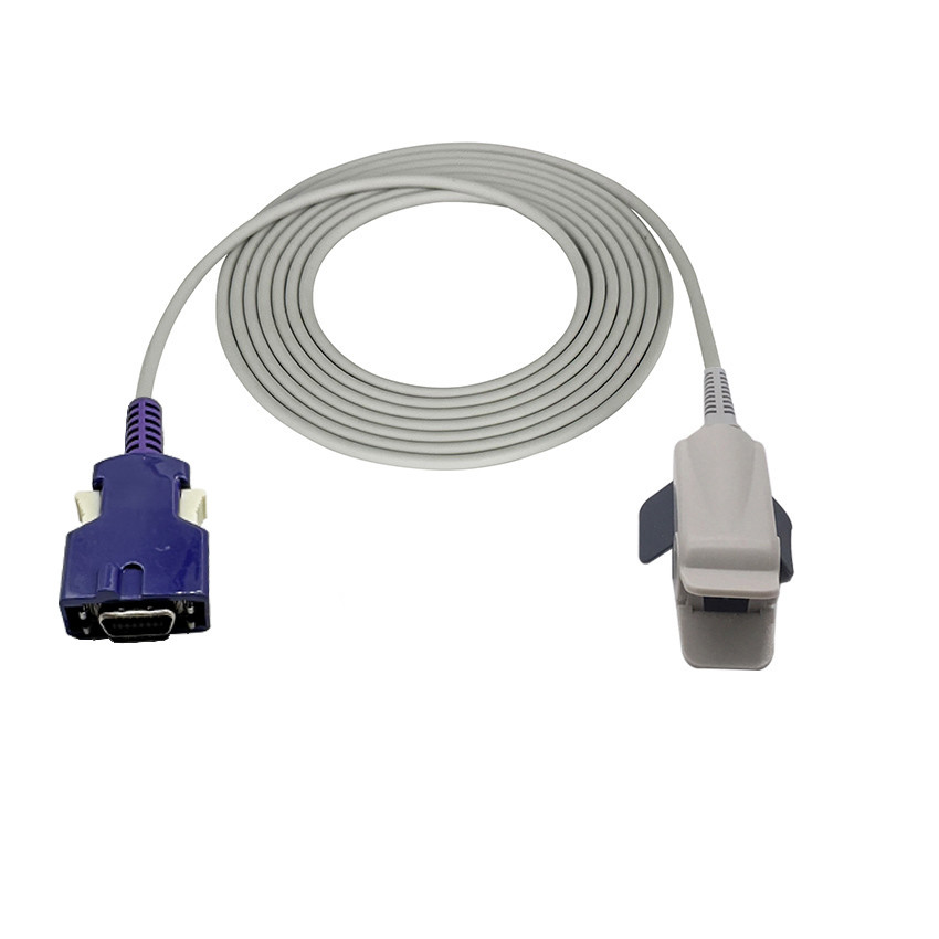 Puntas de prueba del oxímetro del pulso del Pin del DB 14, sensor ...